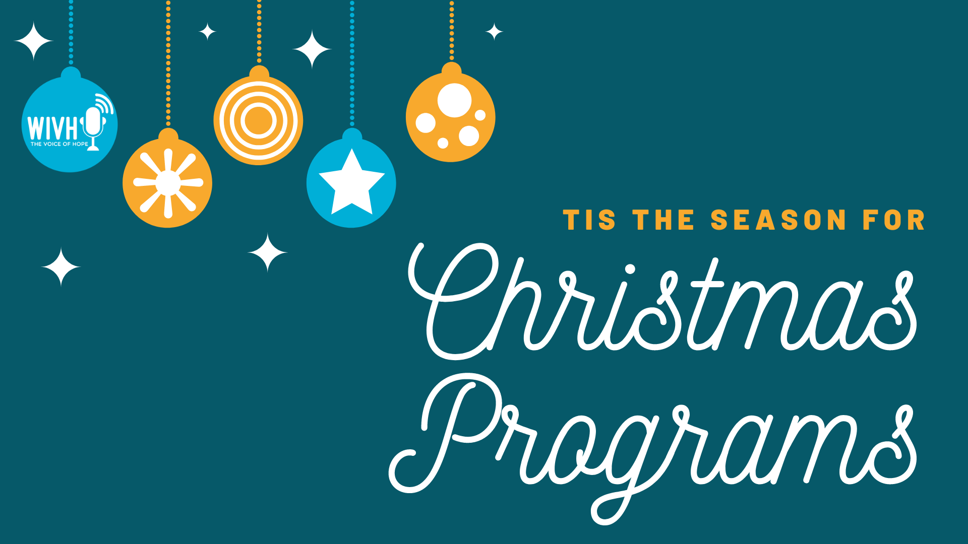 Special Christmas Programs on WIVH - WIVH